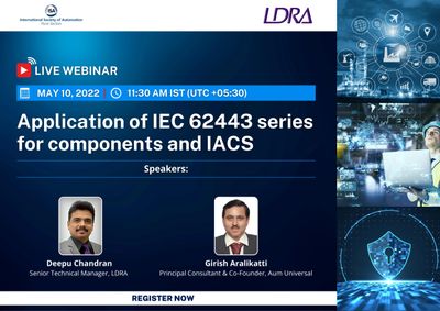 Application of IEC 62443 | ISA Pune Section